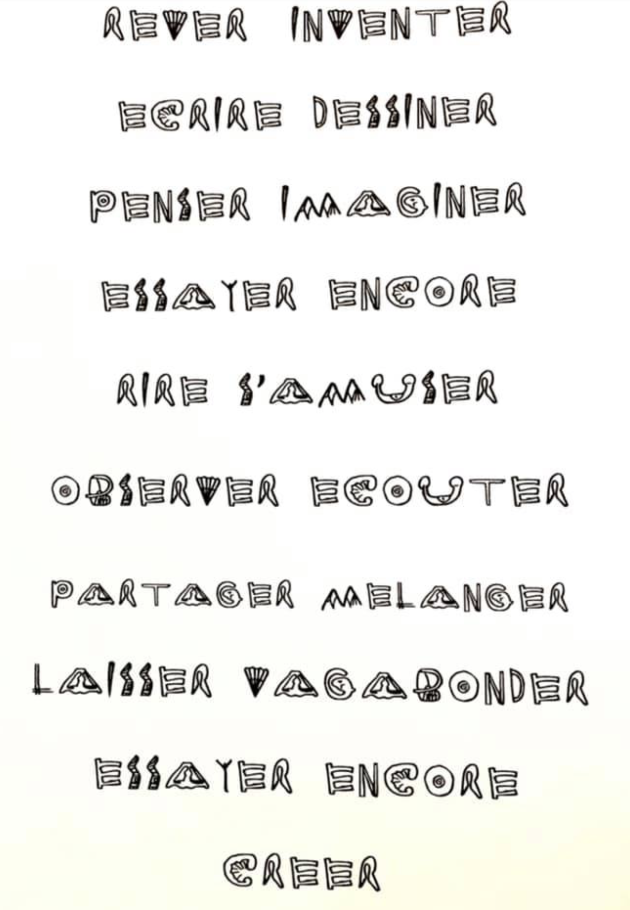 Créer son alphabet | Activités à la maison